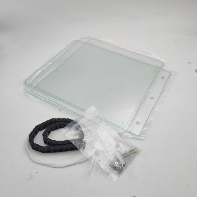 闪铸flashforge AD5M3D打印机钢化玻璃封箱diy封闭式套件