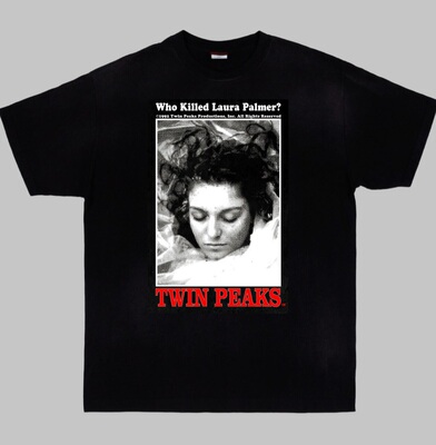 Twin peaks t恤shirt 電影双峰David Lynch Laura Palmer