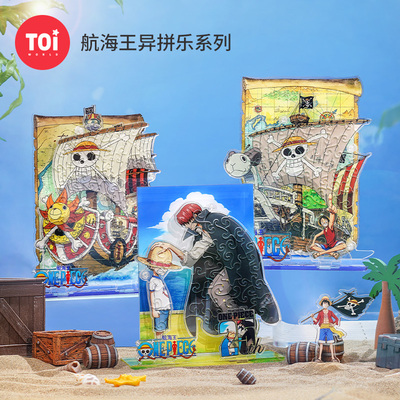 TOI图益航海王立体拼图成人版