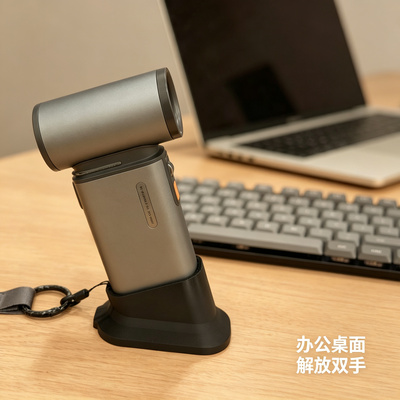 几素手持涡轮桌面解放双手风扇