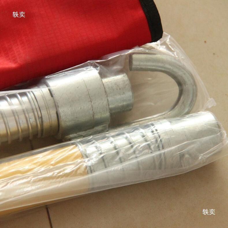 硬拖车杠 拖车杆防追尾牵引杆牵引杠5吨拖车绳拖车带自驾游拖车