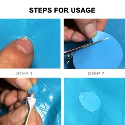 极速5 Sets Professional Inflaztable Boat Repair Kit PVC Mate