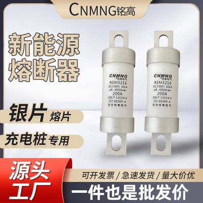 直流熔断器RM3216(RS309)充电桩专用DC750L-1000V新能源汽车熔断