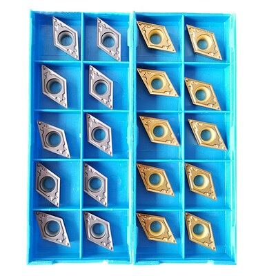 数控菱形刀片DCMT070202/04/08 DCMT11T302/04/08-HQ钢件不锈钢