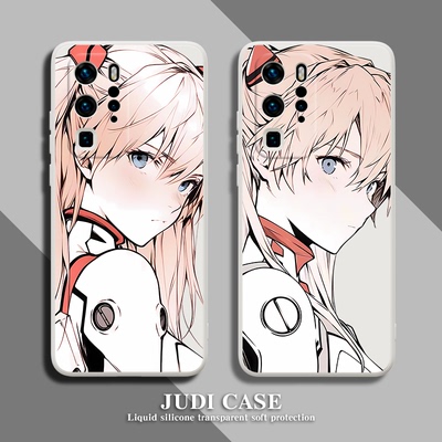 EVA新世纪福音战士p60华为mate50手机壳nova10适用p50荣耀90动漫p40明日香11女40男p30畅享60日系7se初号机9