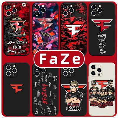 FaZe手机壳苹果13华为mate60周边iPhone15Promax小米14csgo签名vivo联名OPPO游戏12fazeclan40clan11适用30xr