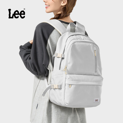 Lee大容量双肩包女学生书包