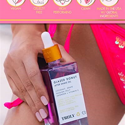 直销Truly Glazed Donut Shave Oil - Razor Bumps Treatment for