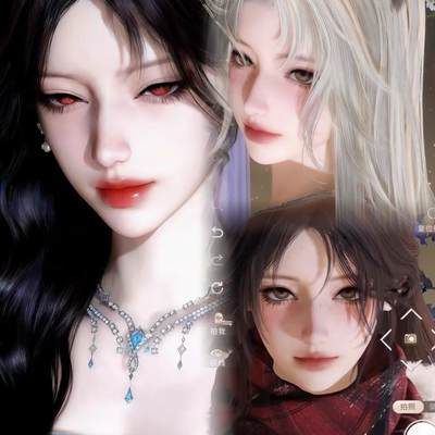 【秒发2款】Devil&潮湿海｜月见西山 恋与深空精致捏脸