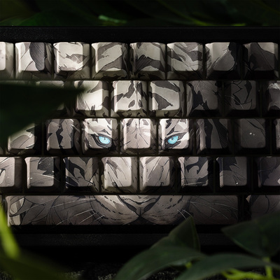 XVX《虎》键帽原厂侧刻透光个性