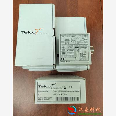 丹麦TELCO PA 12B 003光电传感器 漫反