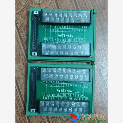 三菱PLC接线端子台A6TBXY36