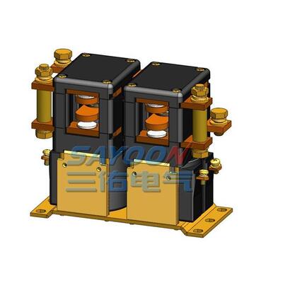 ZJQ624 648 660电动叉车观光车直流接触器ZJQ300A-T DC24V 48V