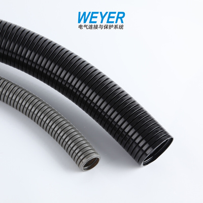 WY-PA6-V2-D重型阻燃尼龙软管黑色波纹管电线穿线塑料管无卤添