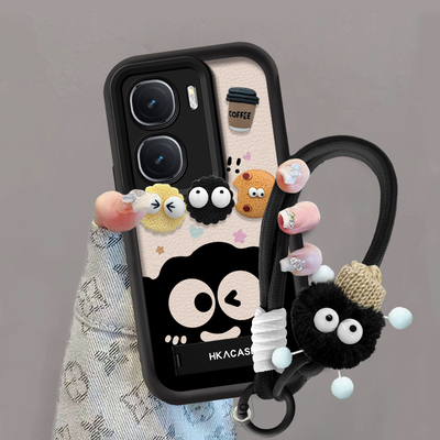 IQOONEO系列咖啡煤球手机壳