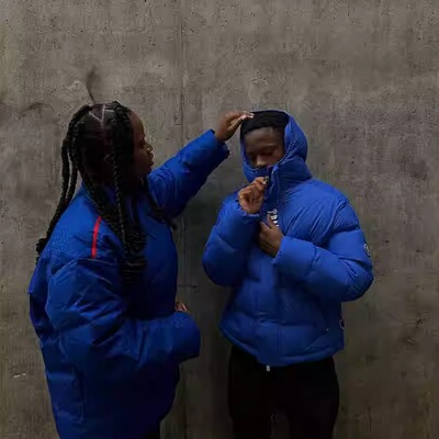 羽绒棉服Trapstar新款秋冬季连帽