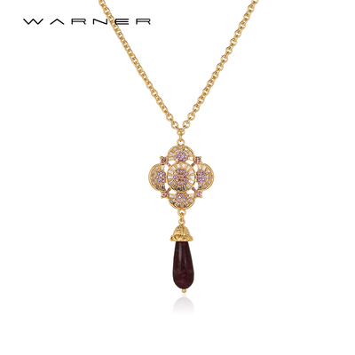 薇洛妮卡庄园系列高级感吊坠项链