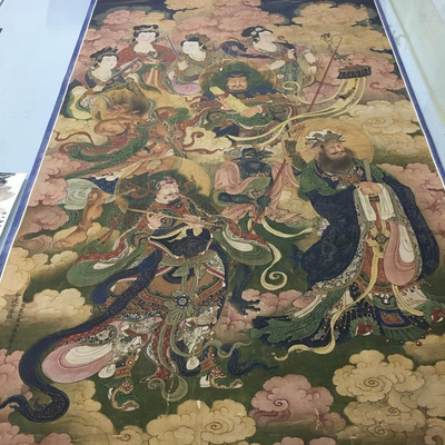 王勤天龙八部罗义女众仙图复古