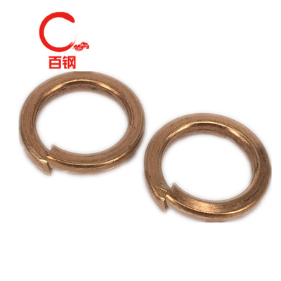 。紫铜弹垫 紫铜垫圈 紫铜弹簧垫片弹性垫圈M3M4M5M6M8M10M12M16M