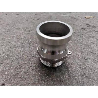 F型304不锈钢外牙阳端   消防石油管接头扳把式快装接头快速接头