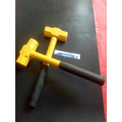 星云八角锤大铁锤石工锤消防锤铁榔头大榔头木柄锤方头锤子2/3/4p