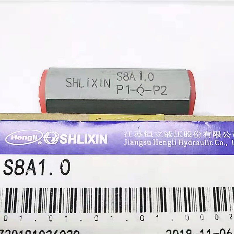 热销液压油高压单向阀恒立立新逆止回阀直通管式阀S6A81015202530