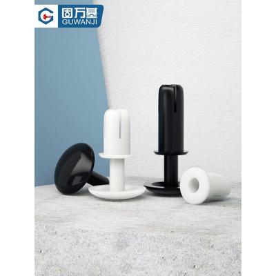 尼龙铆钉R型铆钉塑料按压式卡扣子母铆钉PC板塑胶铆钉R2R3R4R5R6