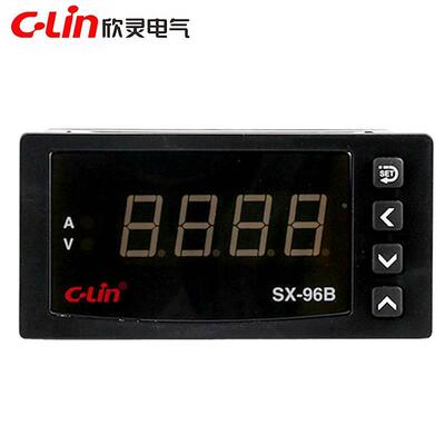 欣灵牌SX-96B AC5A AC500V数显交流电流表/电压表/转速表 AC220V