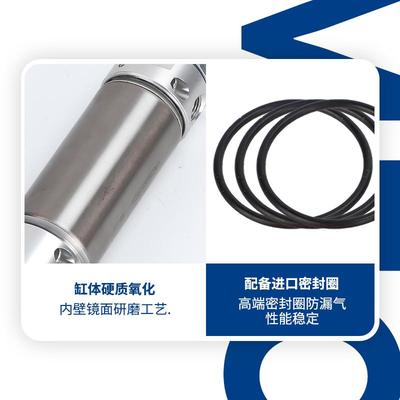 迷你气缸MFC16/20/25/32-25X50X75X100X125X150SCA/SU/CM