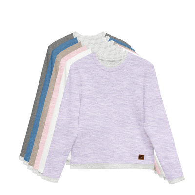 绵羊毛桑蚕丝弹力假两件打底衫