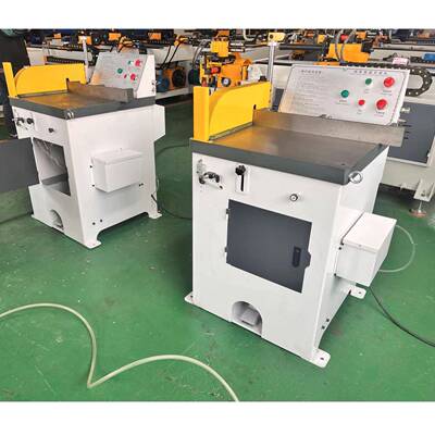 无毛机刺铝型材带切割455高速自动切铝机69201定位下机料架切铝现