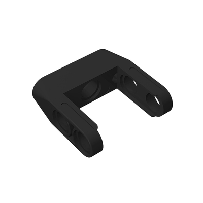 国产科技积木零配散件87408兼容积木 4558692黑色 3x3栓连接