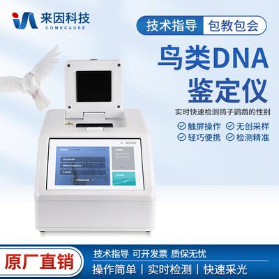 荧光定量PCR仪鸽子公母检测仪DNA鉴定鸽子雌雄性别检测仪PCR仪