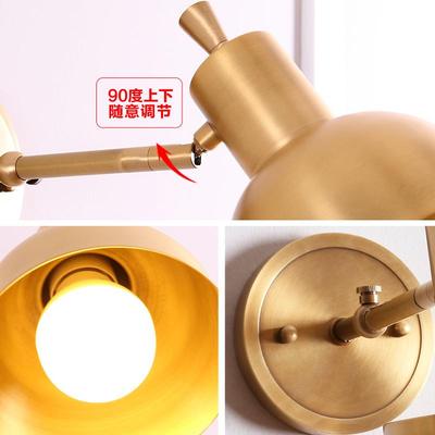 全壁灯墙壁挂铜TM-60502画镜灯具led免镜前灯镜柜专用打梳妆台灯