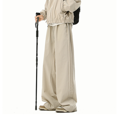 SHAPOES美式潮牌宽松直筒休闲裤