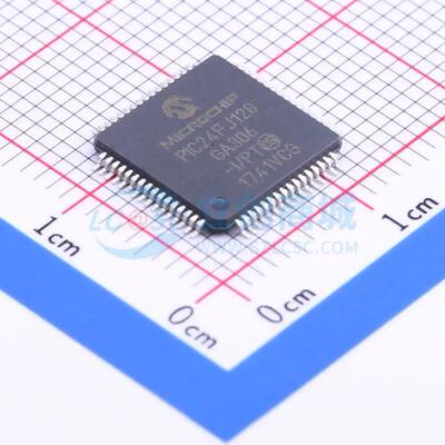 单片机(MCU/MPU/SOC) PIC24FJ128GA306-I/PT TQFP-64(10x10) 原装