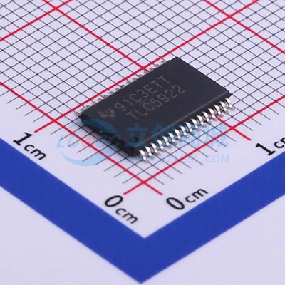 LED驱动 TLC5922DAPR HTSSOP-32-EP-6.1mm 原装正品