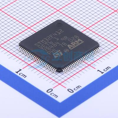 原装 单片机(MCU/MPU/SOC) STM32F412VET6 LQFP-100(14x14)