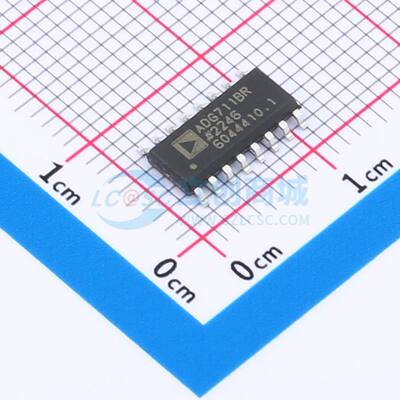 模拟开关/多路复用器 ADG711BRZ SOIC-16 原装正品