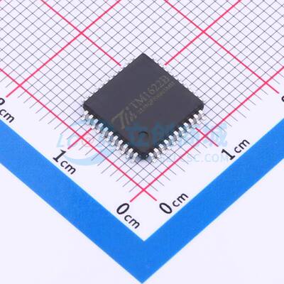 LCD驱动 TM1622B LQFP-44(10x10) 原装正品 电子元器件配单