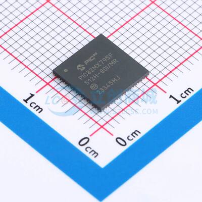 单片机(MCU/MPU/SOC) PIC32MX795F512H-80I/MR QFN-64-EP(9x9) 原