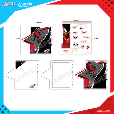 现货谷子熊女神异闻录PERSONA5THEROYAL谷美亚克力框(大)周边