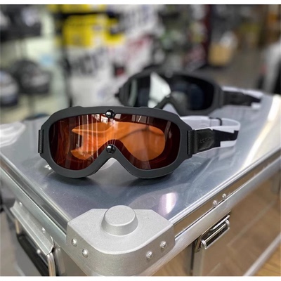 BornFree美式复古小框风镜moto3摩托车3/4半盔护目眼镜防风防沙镜