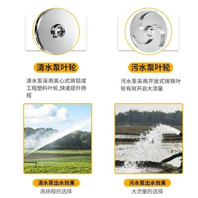 家用水泵吸1寸220V小抽水泵水潜高扬62701程家用型井水农用清水污