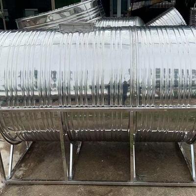 04加厚卧式水箱家用储形水桶圆楼顶厨房EJW大容源量吨桶头工厂