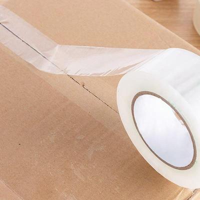 箱胶带透明高粘快递封打包胶纸大卷口胶布背75016胶透明胶带厂度