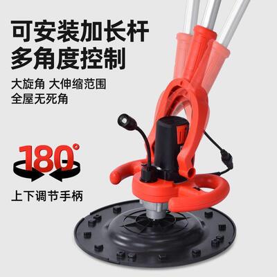 电灰动凝抹平收光机大率混土找平54293器小型抹光功机抹墙机瓦工