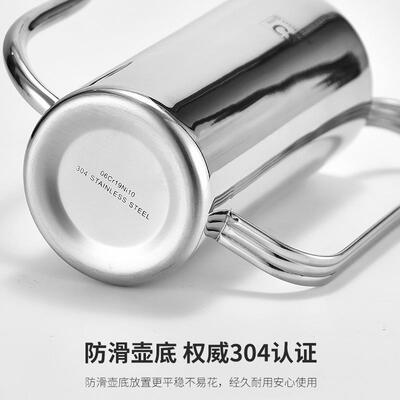 304不锈钢油壶储家用油40523瓶酱醋壶香油瓶罐调味料存罐大号蜜蜂