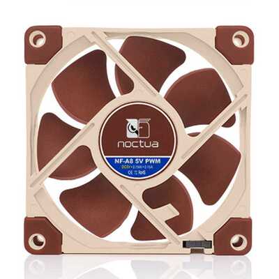 猫头鹰 NF-A6/A8 电脑机箱散热风扇 6cm智能温控 SSO轴承大风量新