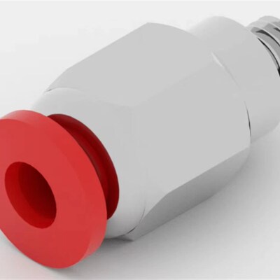 新款VEX机器人V5系列气缸储气罐电磁阀进气口开关电磁阀线调压阀